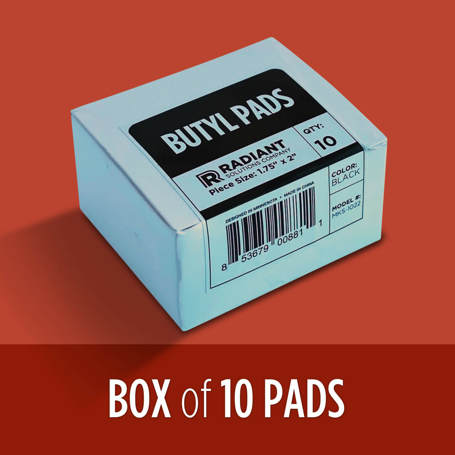 Butyl Pads - Adhesive Pads for Heat Cable Roof Clips - Heat Cable Store